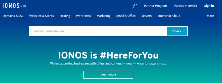 IONOS by 1 & 1 Review - Are they still the best in 2022?